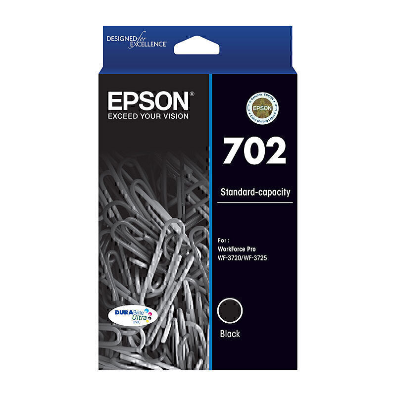 Aussie Inks | Genuine Epson 702 Black – Aus Inks