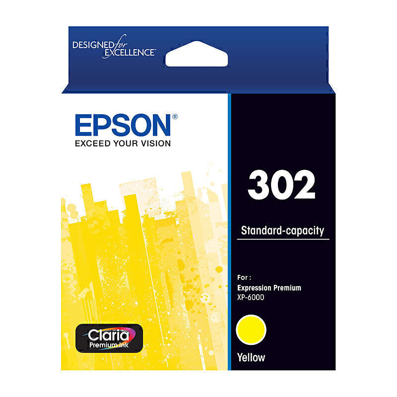 Aussie Inks | Genuine Epson 302 Yellow – Aus Inks