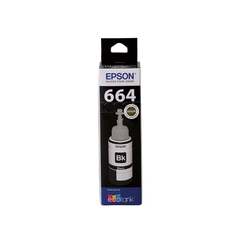 Aussie Inks | Genuine Epson T664 Black EcoTank Black (ET-4500 only ...